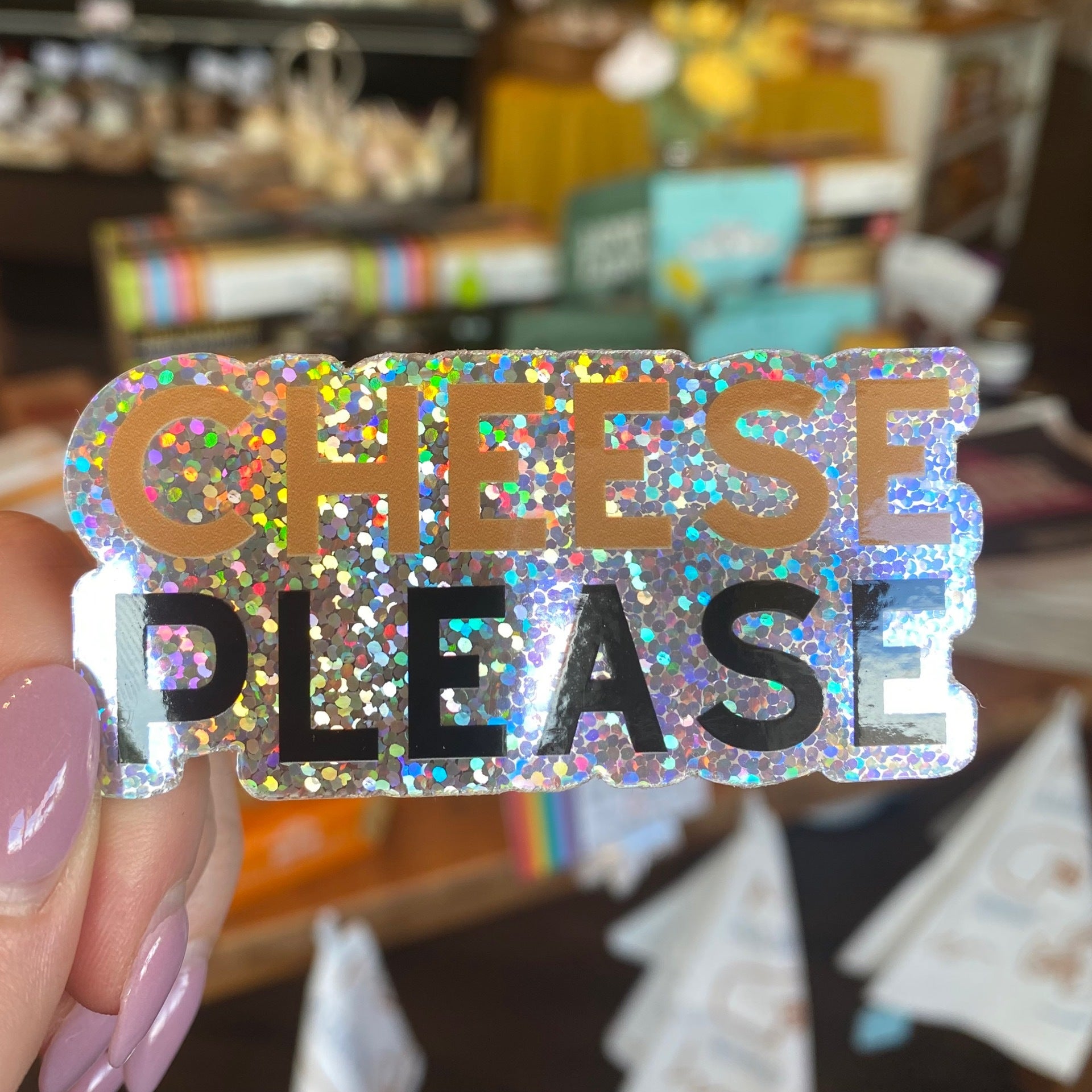 Cheese Please Sticker | The Curd Nerd